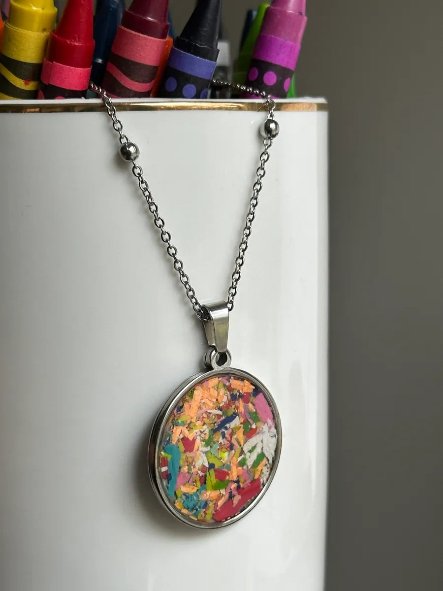 Crayon Mix Necklace (Lg) – Crayonfetti